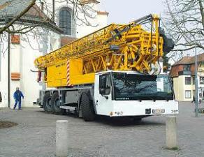 Liebherr MK 63 Kran - Lastdiagramm, technische Daten (2007 - 2017) | LECTURA Specs