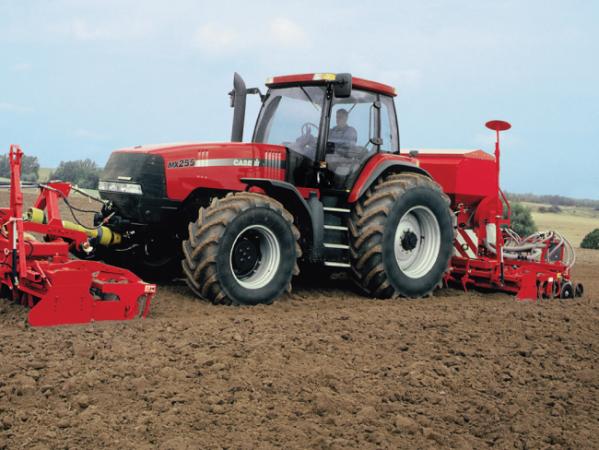 Case IH MX 255 Magnum Komfort Technische Daten des Allradtraktors (2003 ...