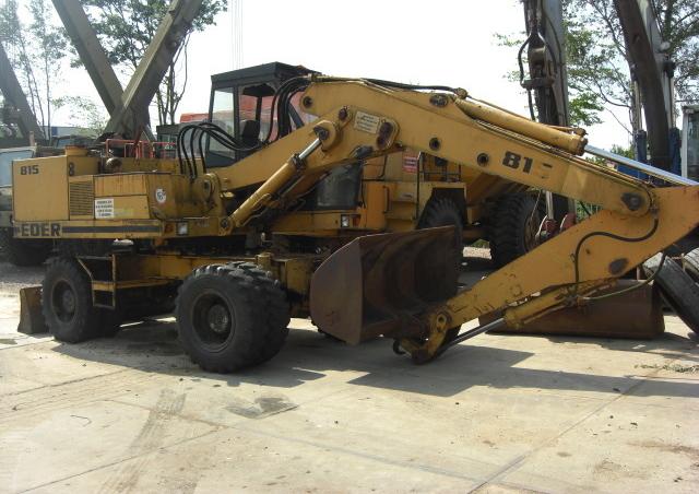 Eder M 815 Bagger technische Daten (1987 - 1991) | Bagger | LECTURA ...