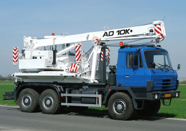 CKD Mobilni Jeraby AD 10 K Kran - Lastdiagramm, technische Daten (2017 ...