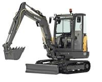 Minibagger: technische Daten, Datenblätter