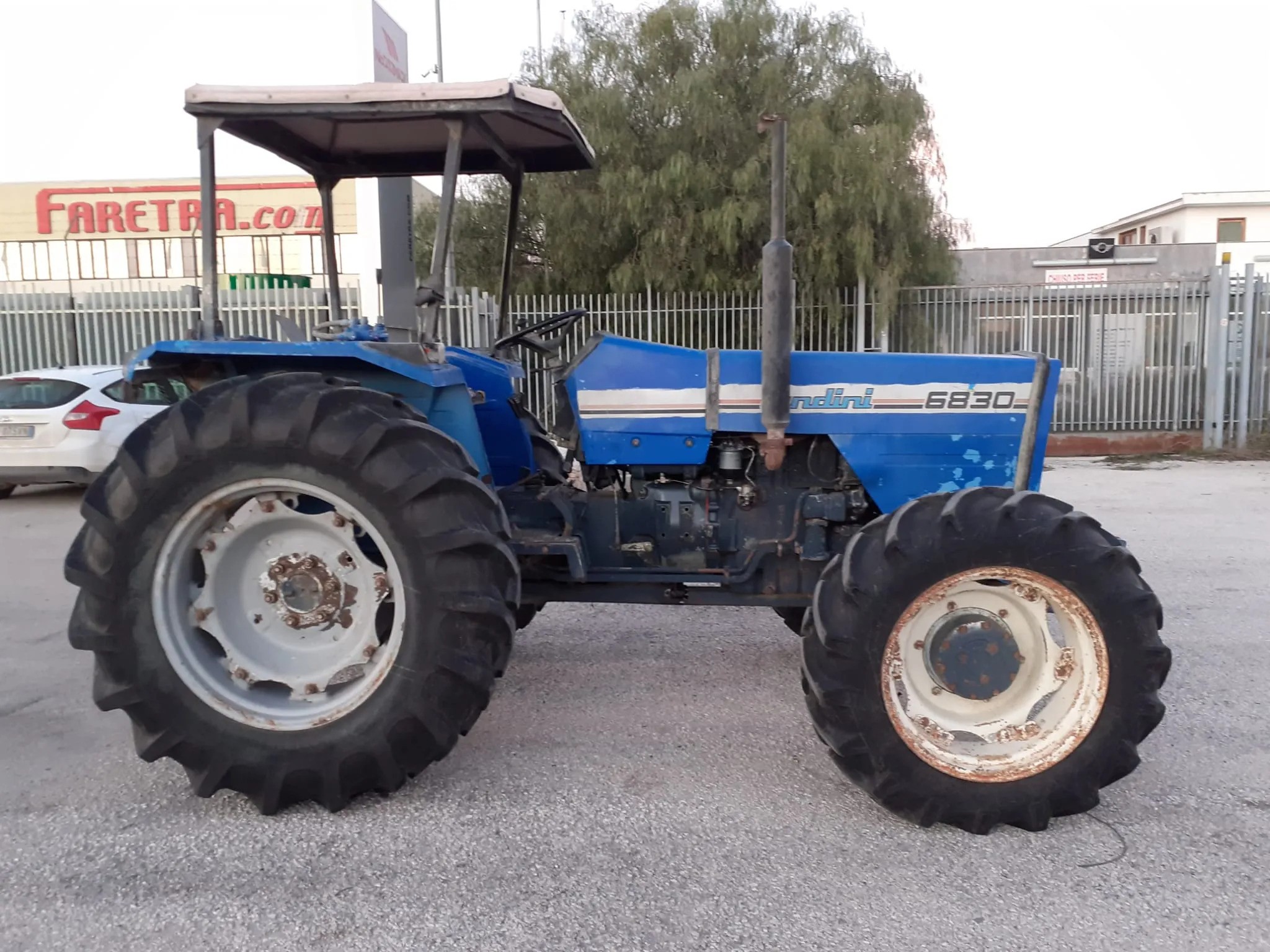 Landini 6830/4 Technische Daten des Allradtraktors (1983 - 1987 ...