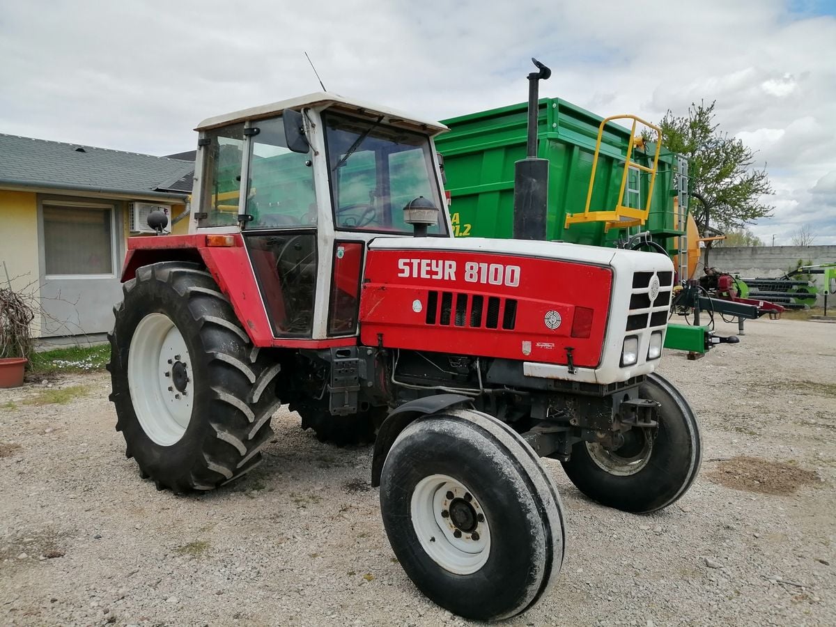 Steyr 8100 Technische Daten des Allradtraktors (1978 - 1984) | LECTURA ...