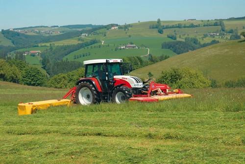 Steyr 9105 A Komf. Technische Daten des Allradtraktors (1997 - 2001 ...