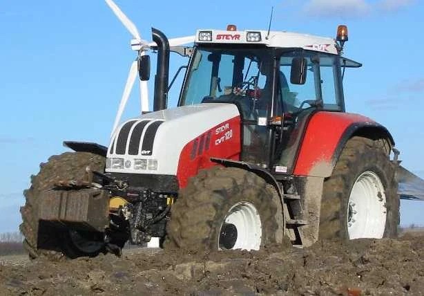 Steyr CVT 120 Profi Technische Daten des Allradtraktors (2001 - 2004) | LECTURA Specs