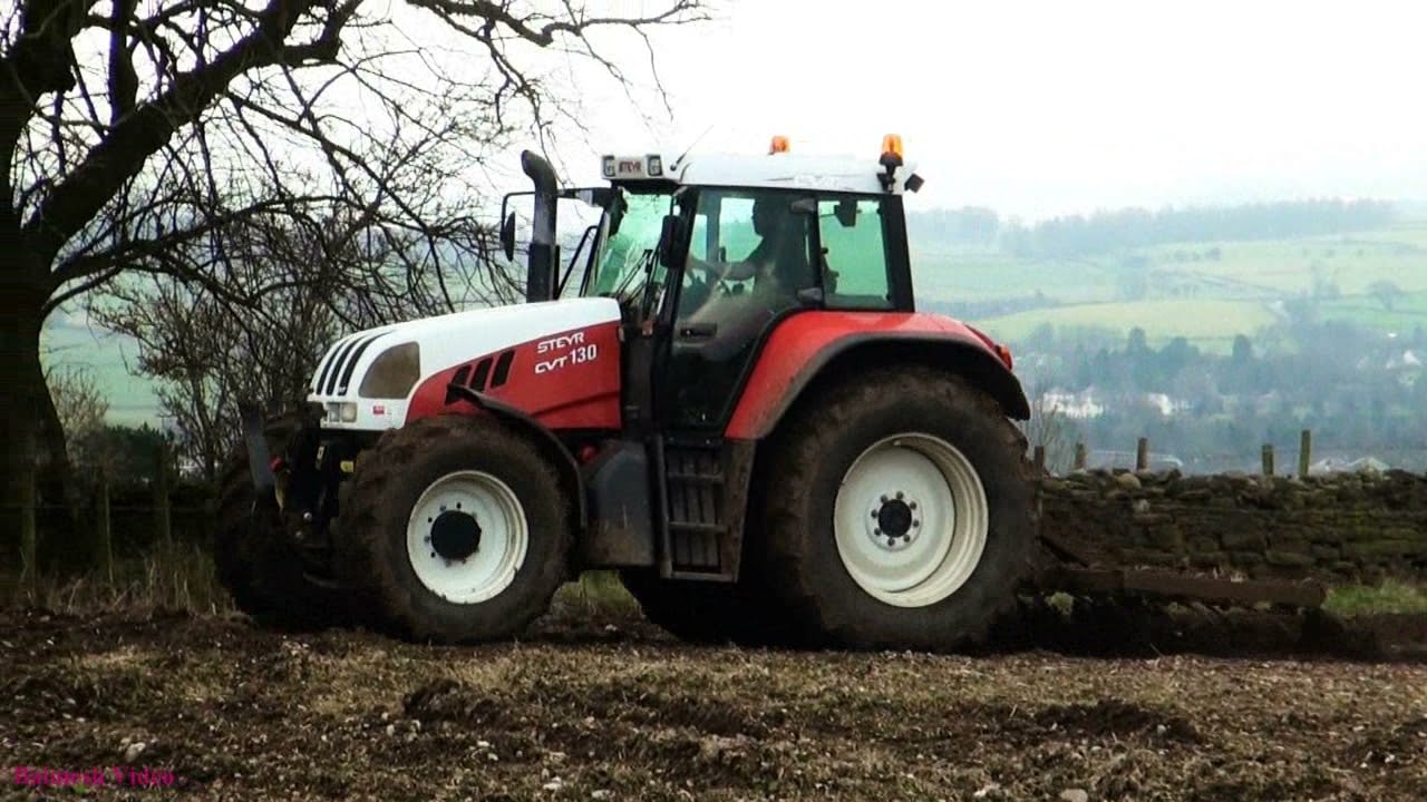 Steyr CVT 130 Komf. Technische Daten des Allradtraktors (2001 - 2004 ...