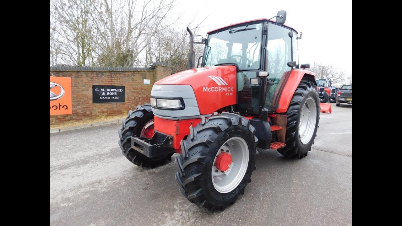McCormick CX 90 Technische Daten des Allradtraktors (2002 - 2004 ...