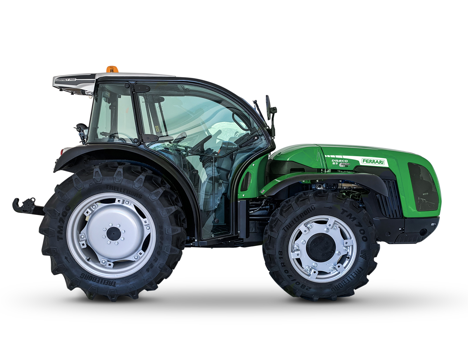 Ferrari Draco 85 RS Technische Daten des Allradtraktors (2023 - 2025 ...