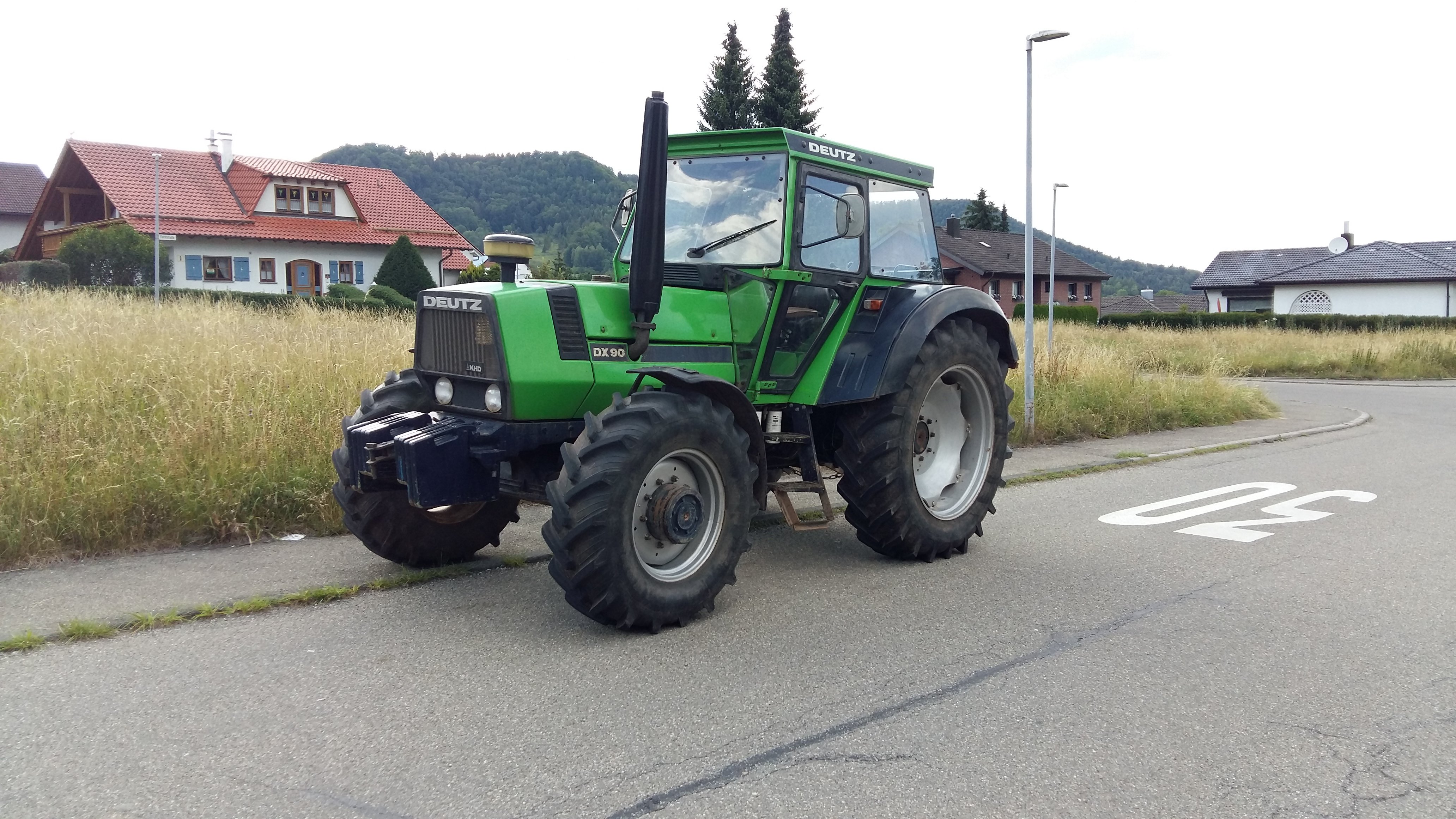 DEUTZ-FAHR DX 90 Technische Daten des Allradtraktors (1978 - 1982 ...
