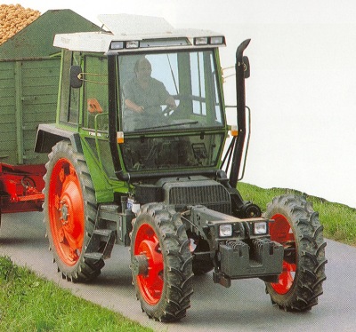 Fendt F 390 GTA Technische Daten des Allradtraktors (1990 - 1995 ...