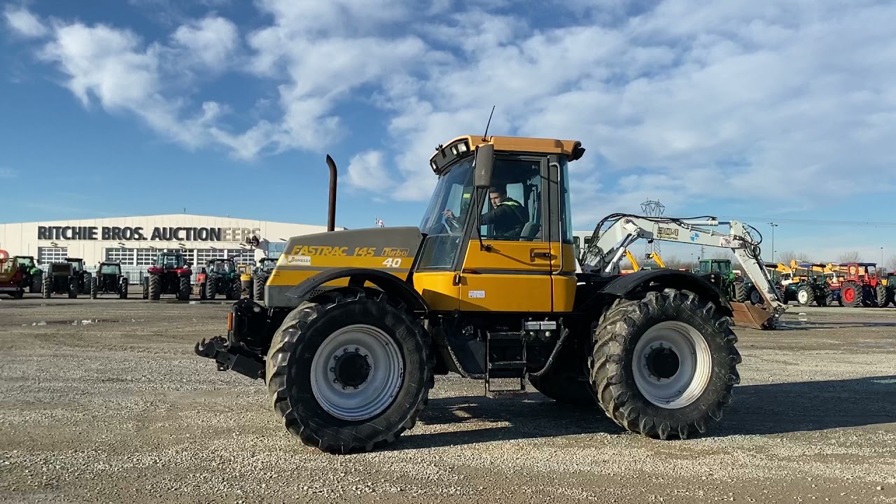 JCB Fastrac 145 Technische Daten des Allradtraktors (1991 - 1997 ...