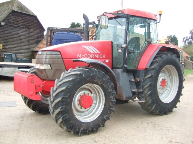 McCormick MTX 155 Technische Daten des Allradtraktors (2002 - 2004) | LECTURA Specs