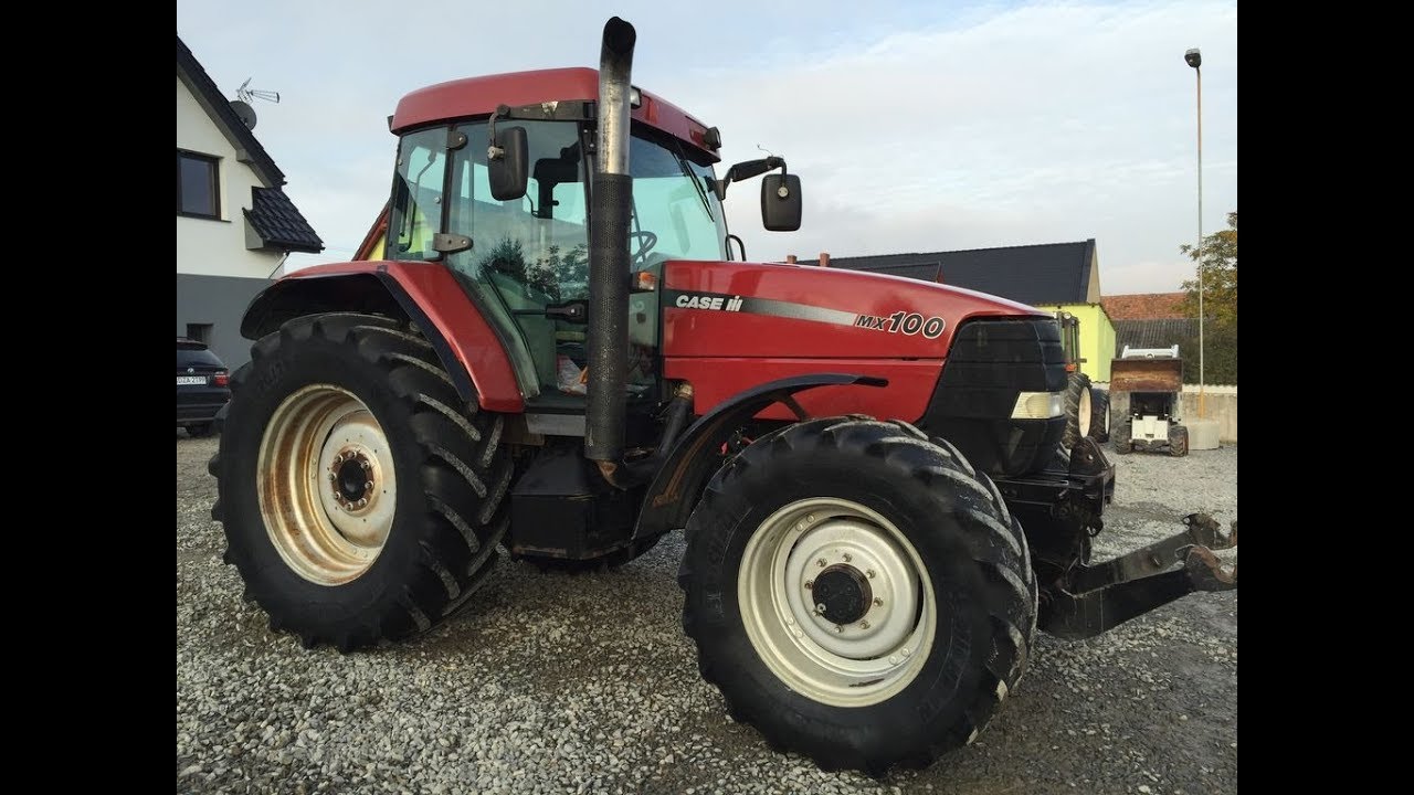Case IH MX 100 C Komf. Technische Daten des Allradtraktors (1999 - 2001 ...
