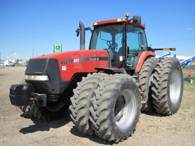 Case IH MX 270 Komf. TA Technische Daten des Allradtraktors (2001 ...