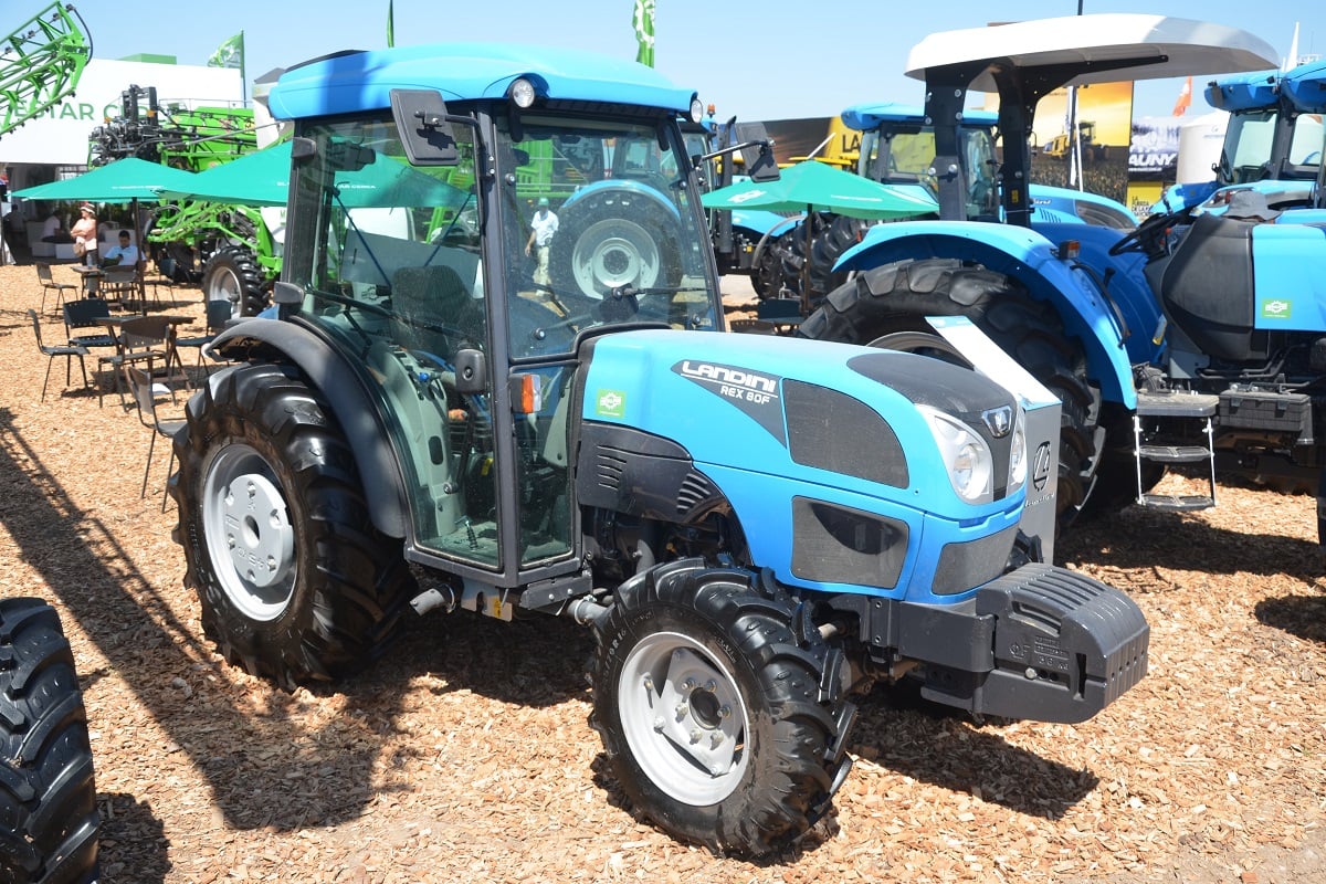 Landini Rex 80 V 4 Technische Daten des Allradtraktors (2008 - 2011 ...