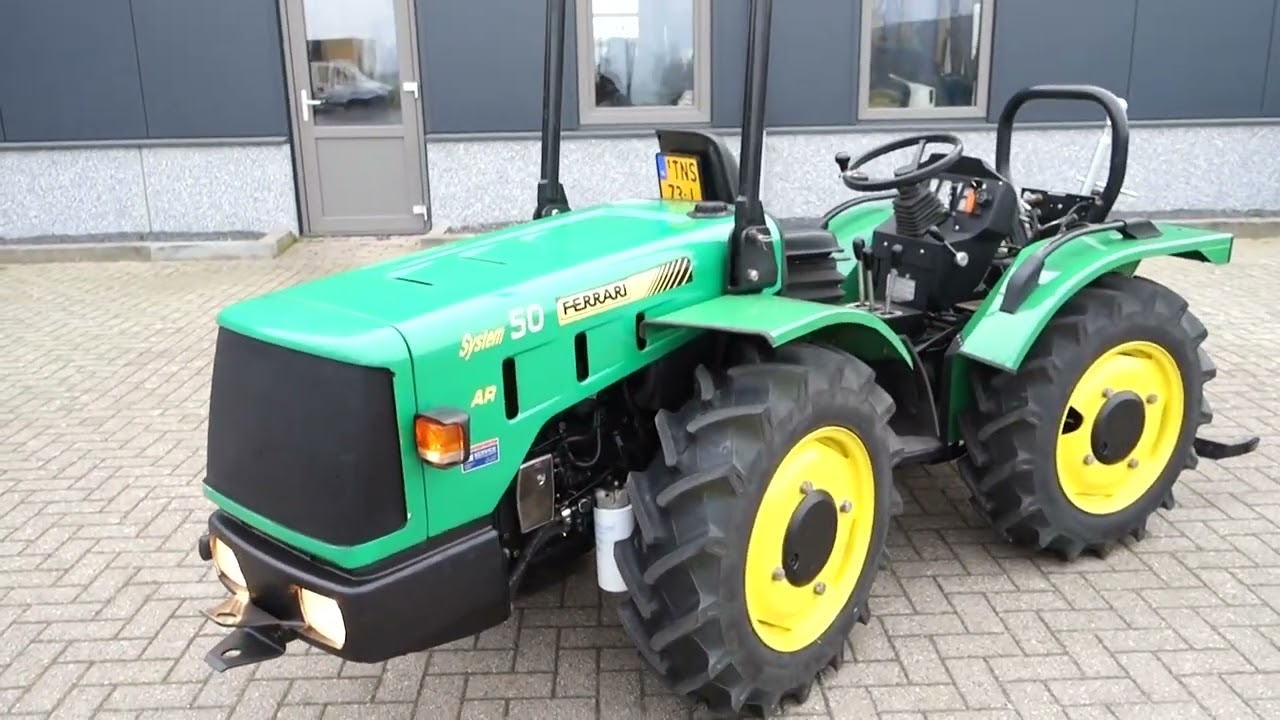 Ferrari System 50 L AR REV Technische Daten des Allradtraktors (1998 ...