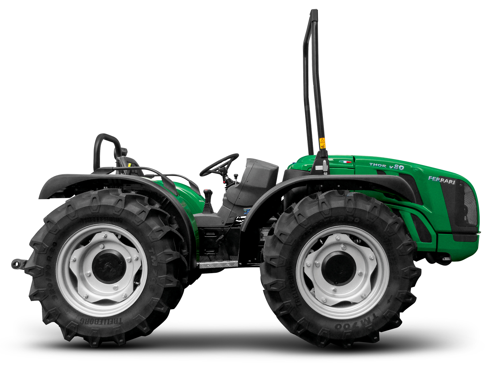 Ferrari Thor V80 RS Technische Daten des Allradtraktors (2023 - 2025 ...