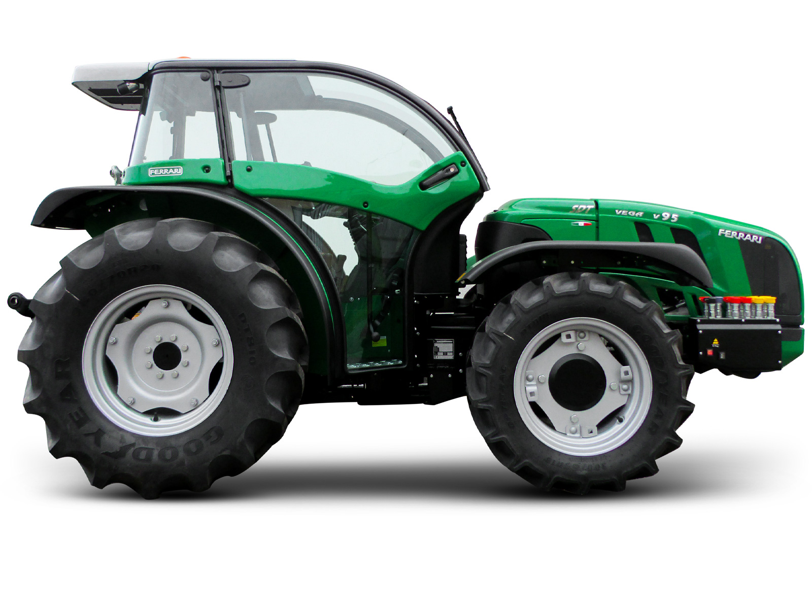 Ferrari Vega V 95 SDT Dualsteer Technische Daten des Allradtraktors ...