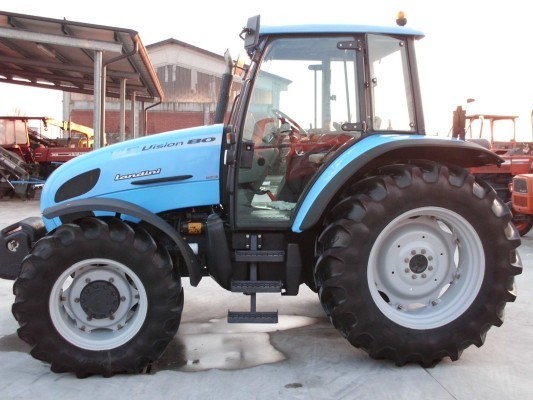 Landini Vision DT 80 Top Technische Daten des Allradtraktors (2003 ...