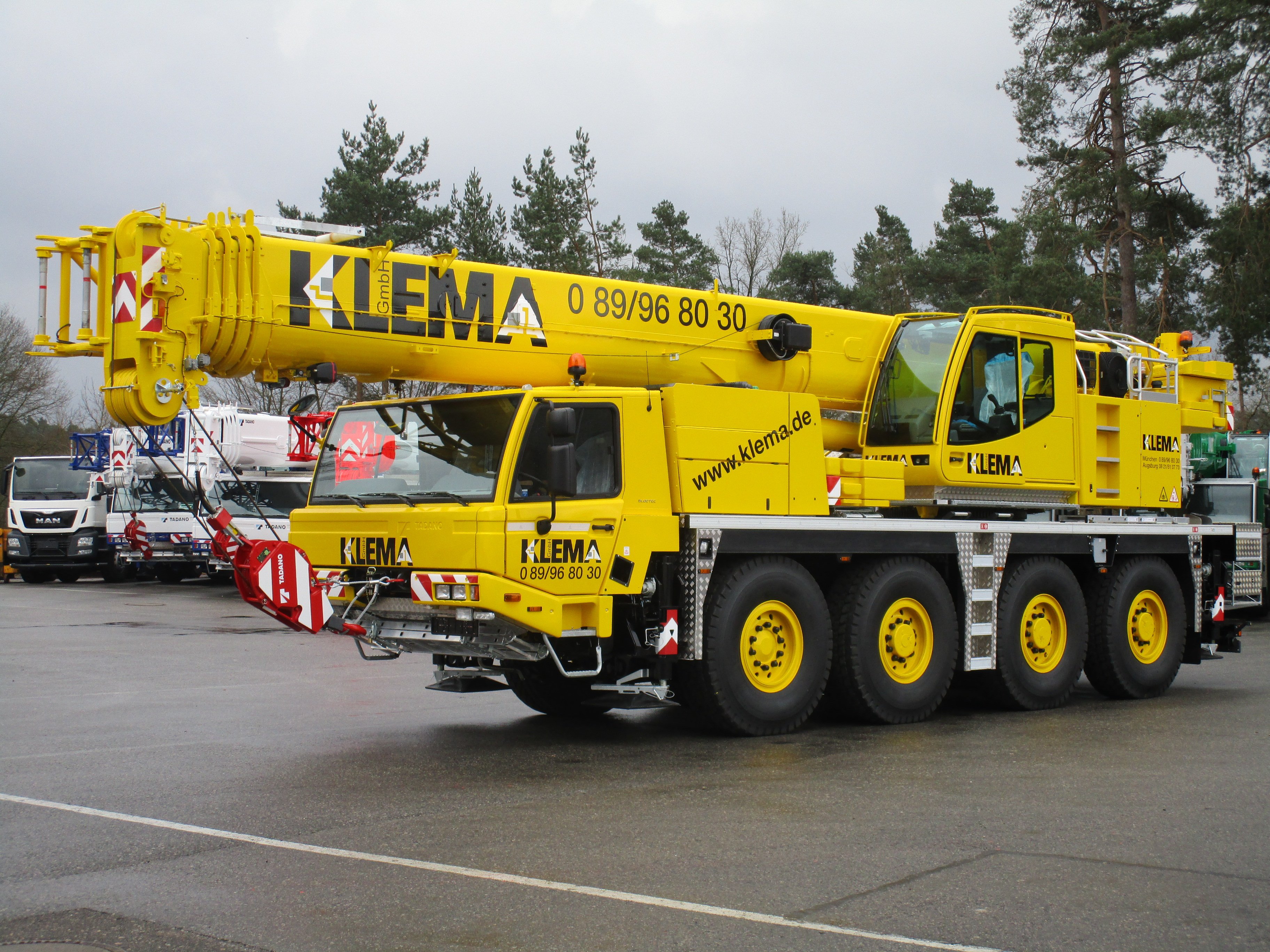 Tadano ATF70G-4 Kran - Lastdiagramm, technische Daten (2014 - 2018 ...