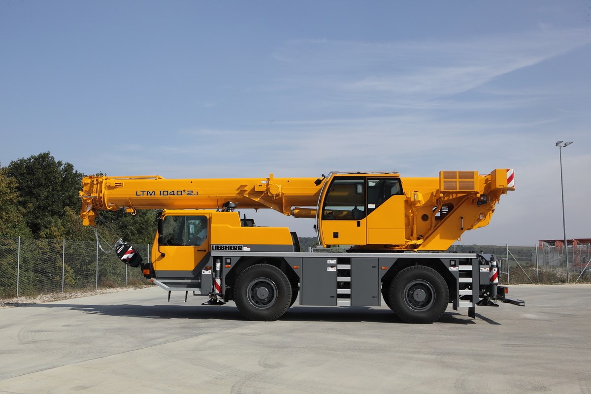 Liebherr LTM 1040-2.1 Kran - Lastdiagramm, technische Daten (2006 - 2020) | LECTURA Specs