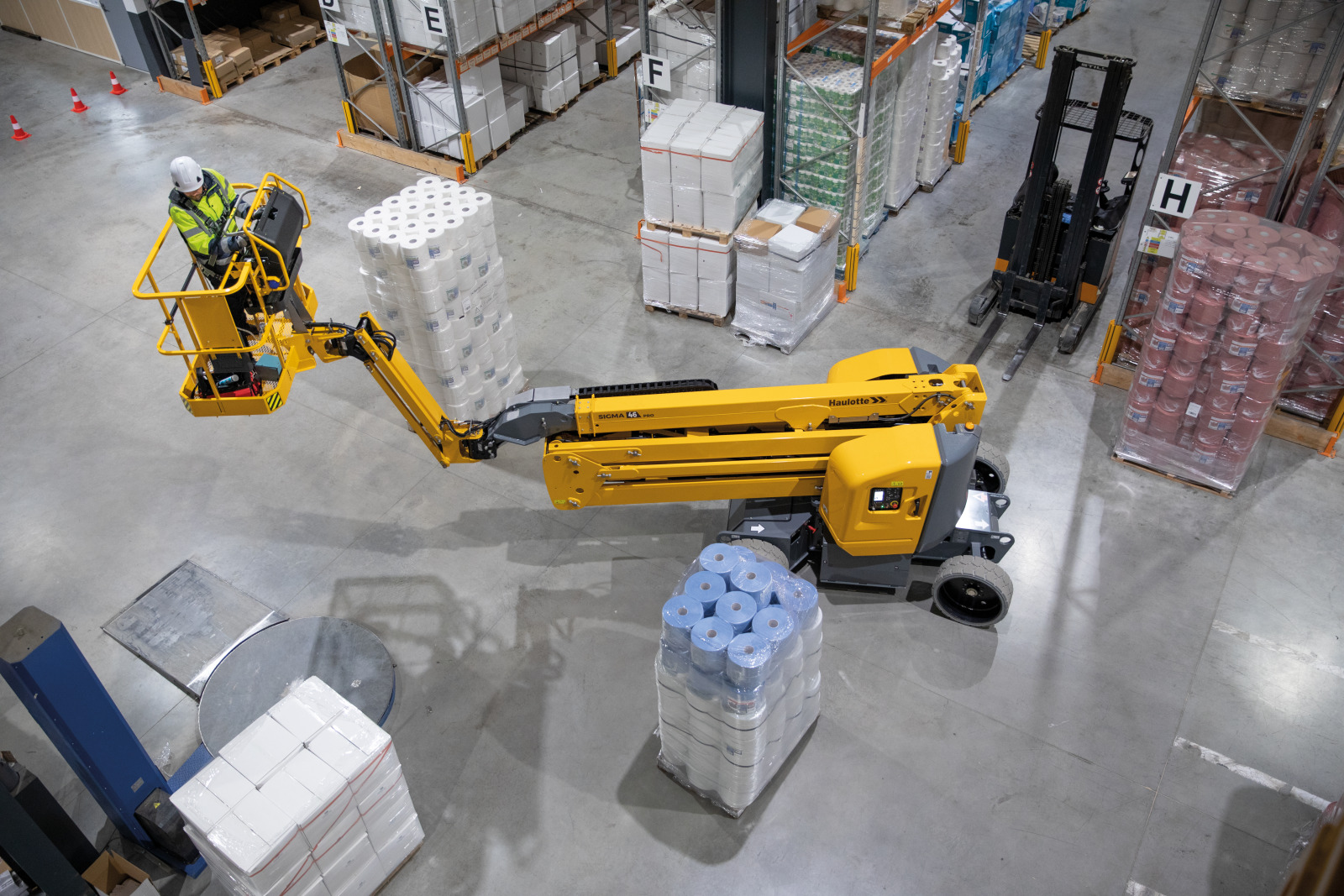 Technische Daten für Haulotte Sigma 46 PRO (2021 - 2025) | Gelenkarbeitsbühnen auf Rädern ...