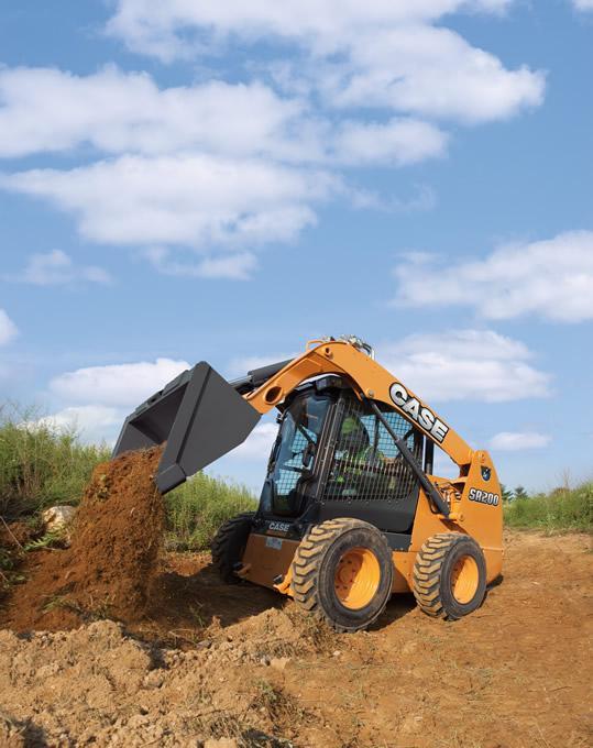 Case SR 200 Technische Daten des Kompaktladers (2009 - 2014) | LECTURA ...