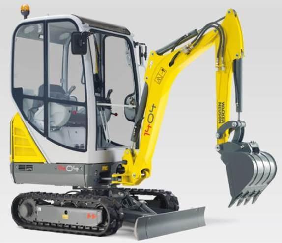 Wacker Neuson 1404 Bagger technische Daten (2008 - 2017) | Bagger ...