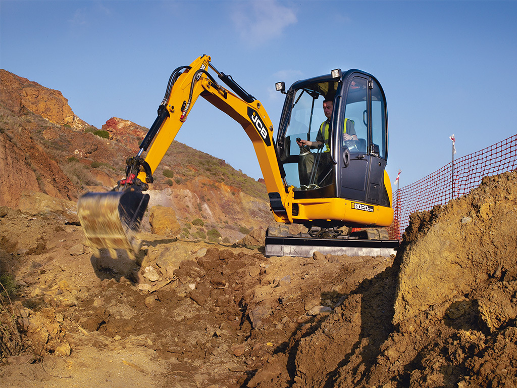 JCB 8020 CTS Bagger technische Daten (2007 - 2020) | Bagger | LECTURA ...