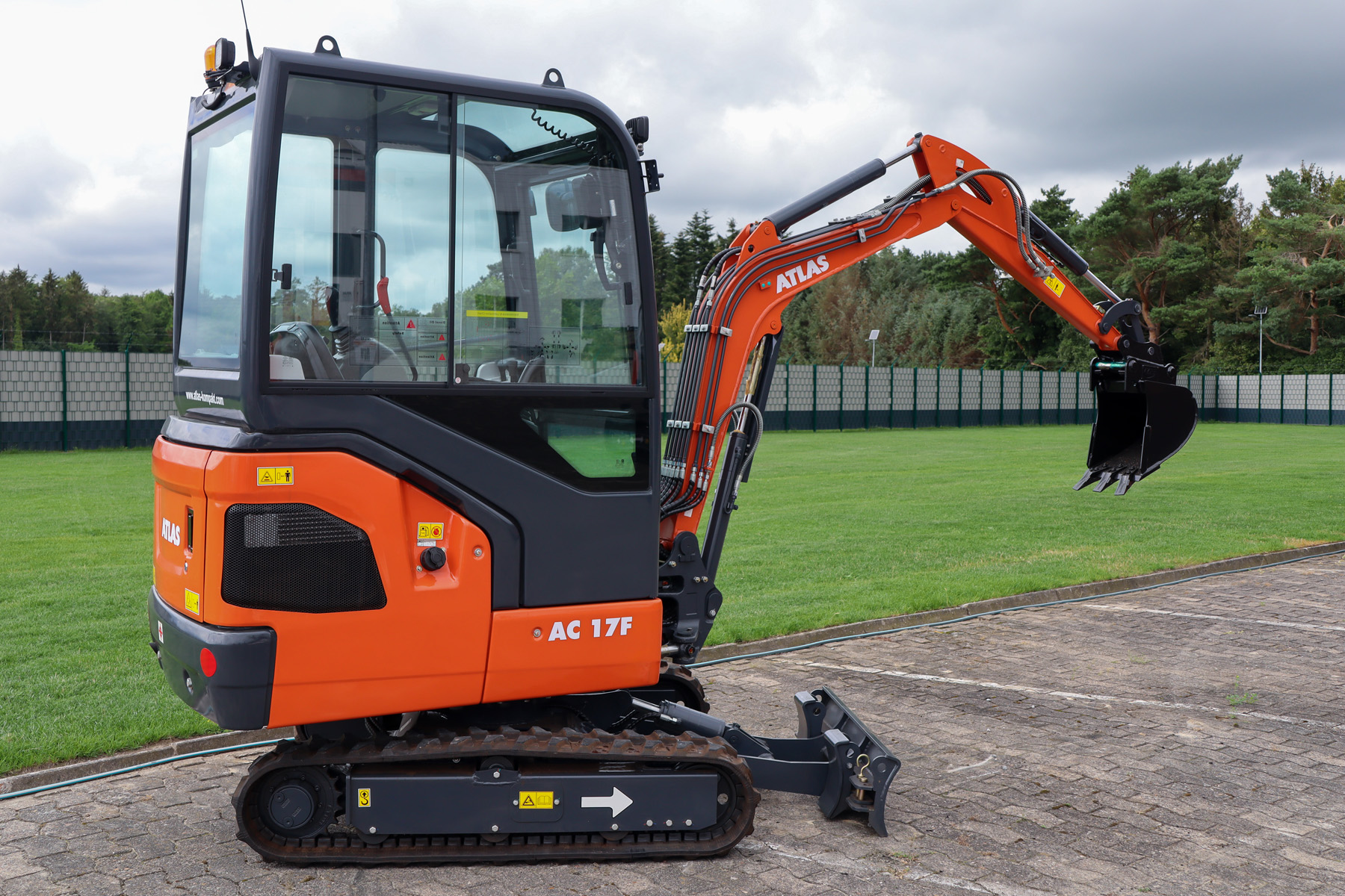 Atlas Kompakt AC 17F Bagger technische Daten (2024 - 2025) | Bagger ...