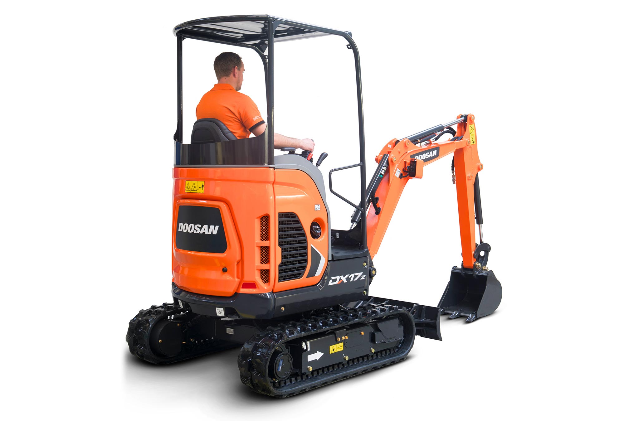 Develon DX17Z Bagger technische Daten (2021 - 2023) | Bagger | LECTURA specs | LECTURA Specs