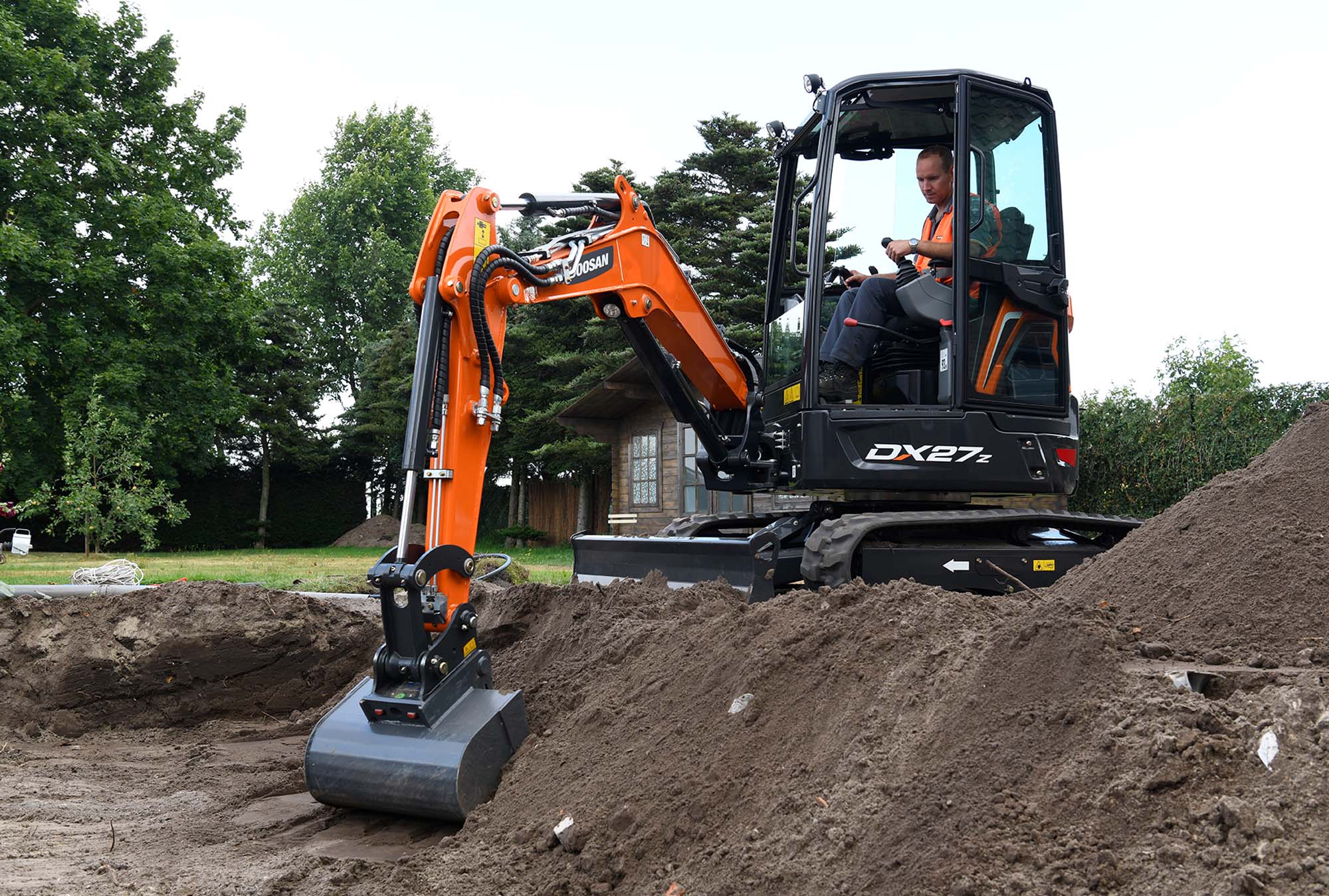 Doosan DX27Z-7 Bagger technische Daten (2021 - 2023) | Bagger | LECTURA specs | LECTURA Specs