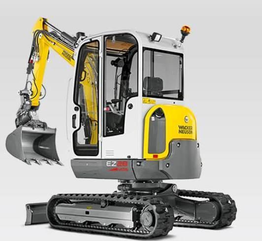 Wacker Neuson EZ28 Bagger technische Daten (2013 - 2018) | Bagger ...