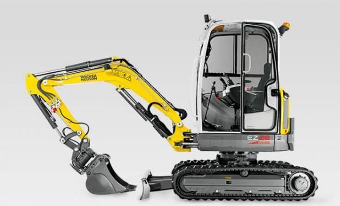 Wacker Neuson EZ28 Bagger technische Daten (2013 - 2018) | Bagger ...