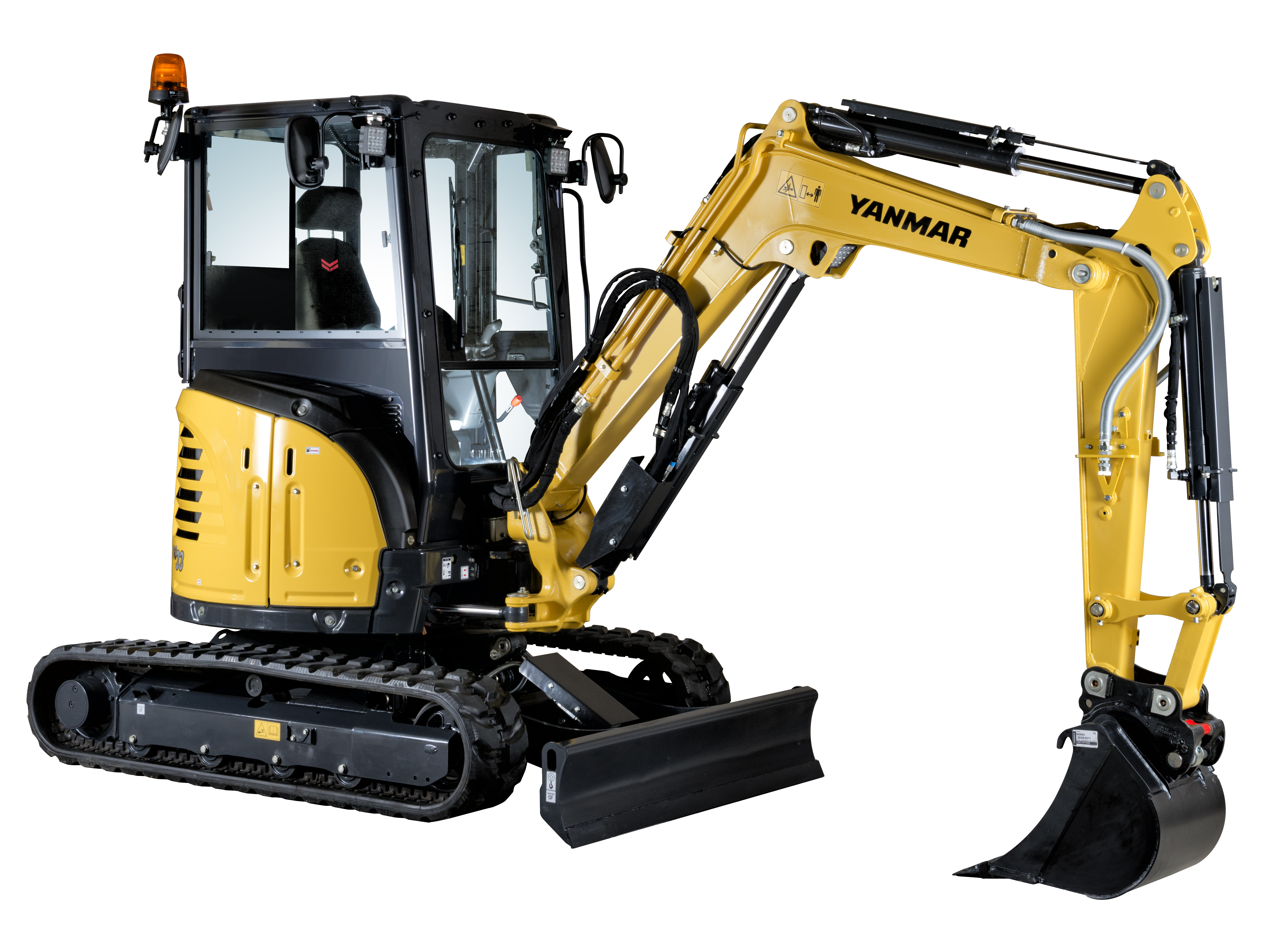 Yanmar VIO 33-6 CR Bagger technische Daten (2017 - 2024) | Bagger | LECTURA specs | LECTURA Specs