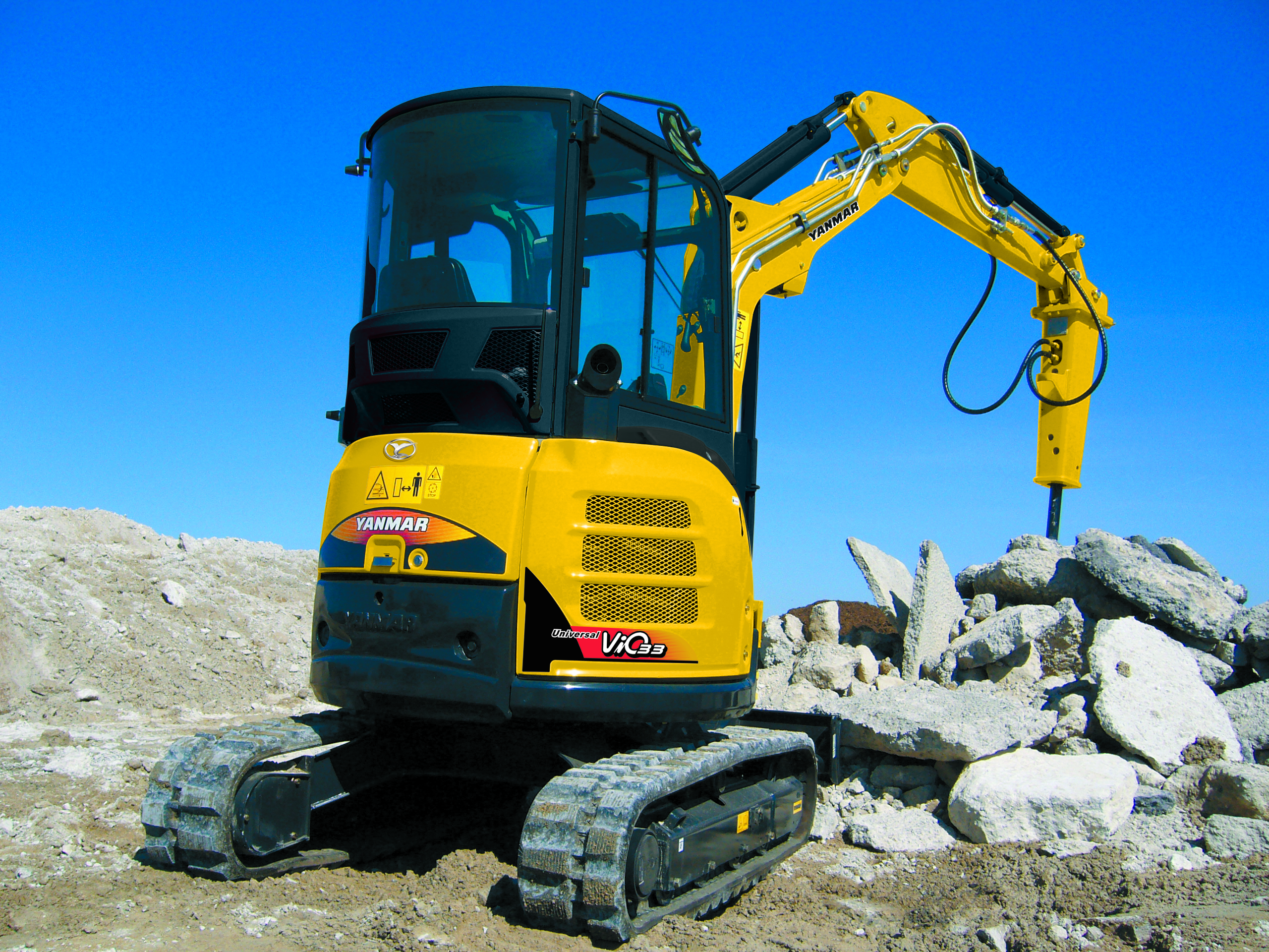 Yanmar VIO 33 UCR Bagger technische Daten (2015 - 2017) | Bagger | LECTURA specs | LECTURA Specs