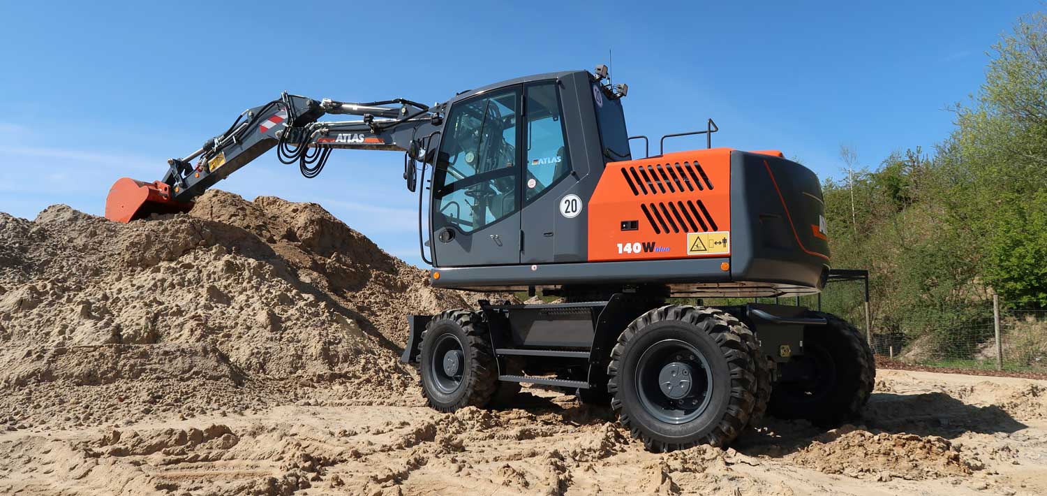 Atlas 140 W Bagger technische Daten (2019 - 2023) | Bagger | LECTURA ...