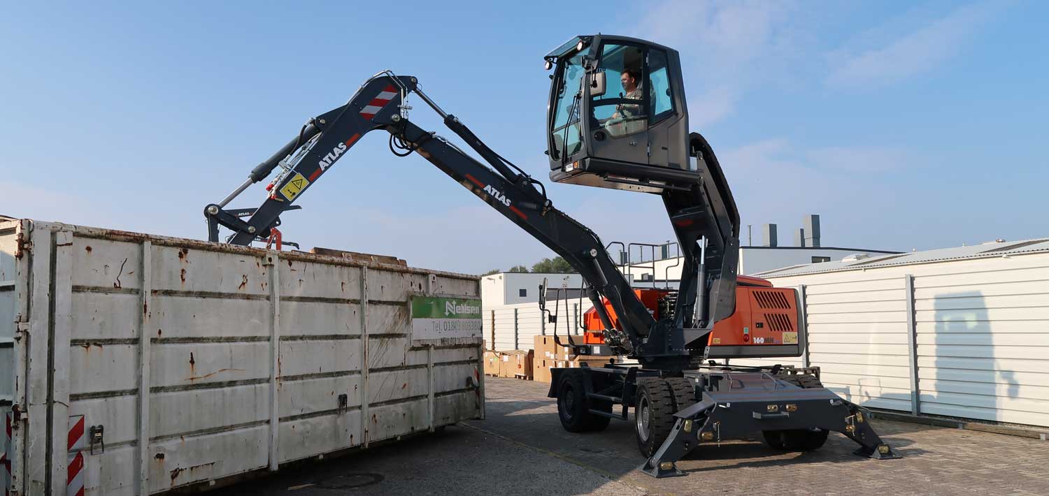 Atlas 160 MH Bagger technische Daten (2022 - 2025) | Bagger | LECTURA ...