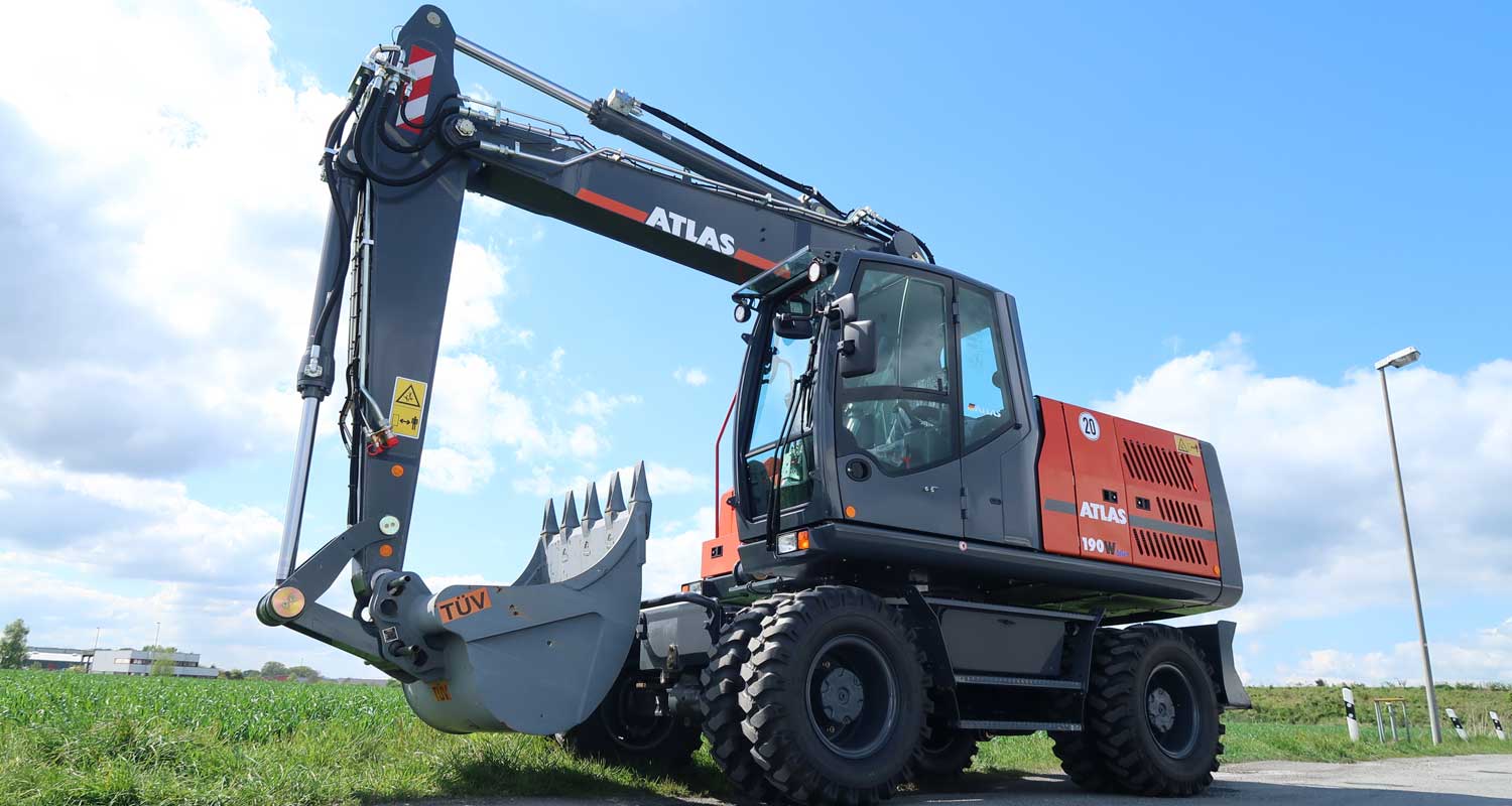 Atlas 190 W Bagger technische Daten (2019 - 2025) | Bagger | LECTURA ...