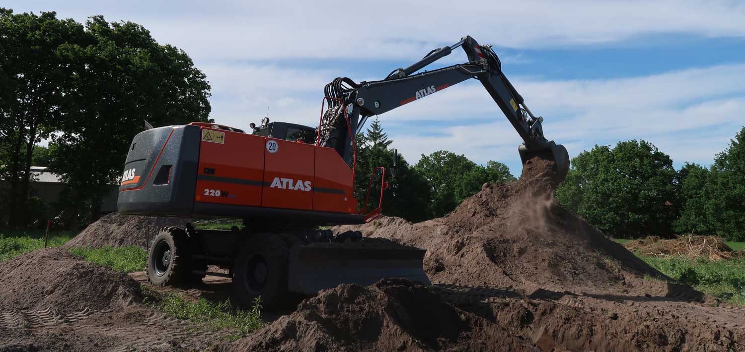 Atlas 220 W Bagger technische Daten (2019 - 2025) | Bagger | LECTURA ...