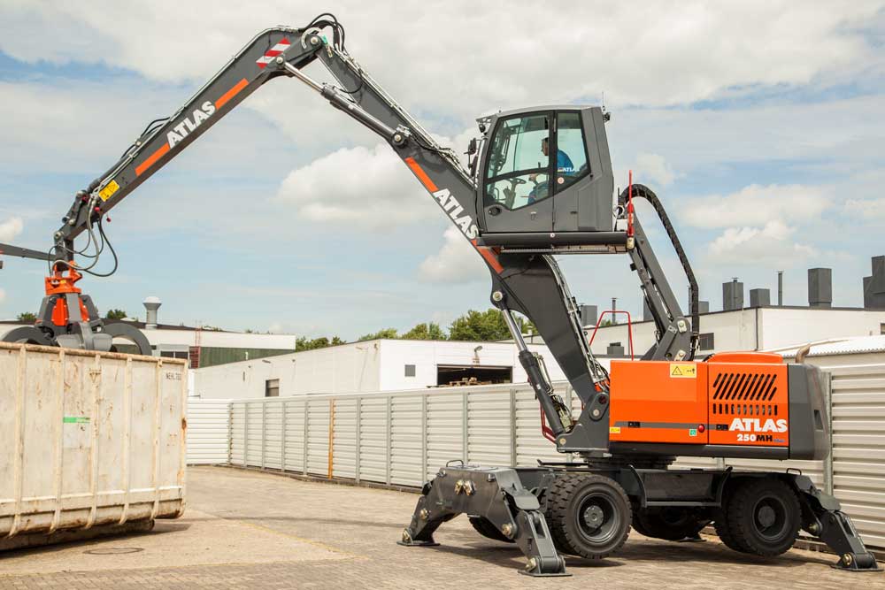 Atlas 250 MH Bagger technische Daten (2019 - 2025) | Bagger | LECTURA ...