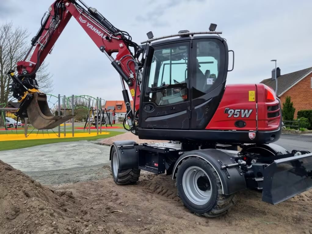 Yanmar B95W TPA Bagger technische Daten (2024 - 2025) | Bagger | LECTURA specs | LECTURA Specs