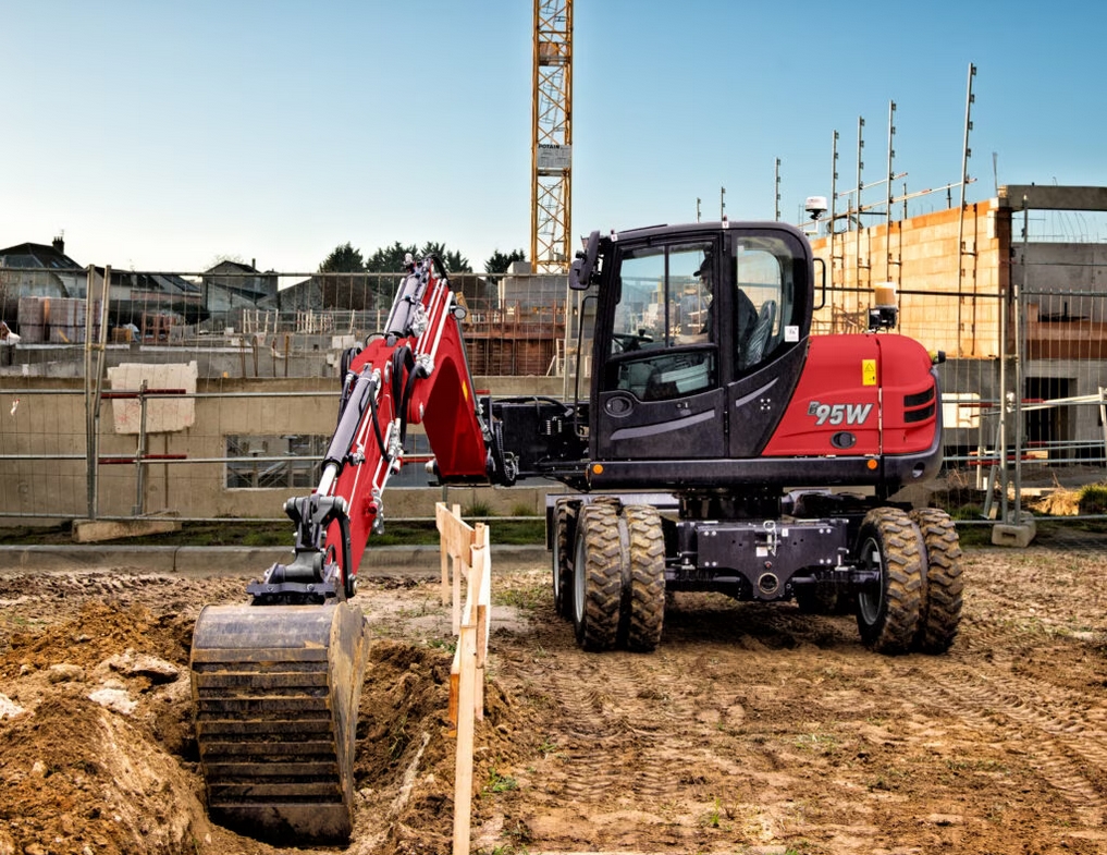 Yanmar B95W Zirkular Bagger technische Daten (2024 - 2025) | Bagger | LECTURA specs | LECTURA Specs