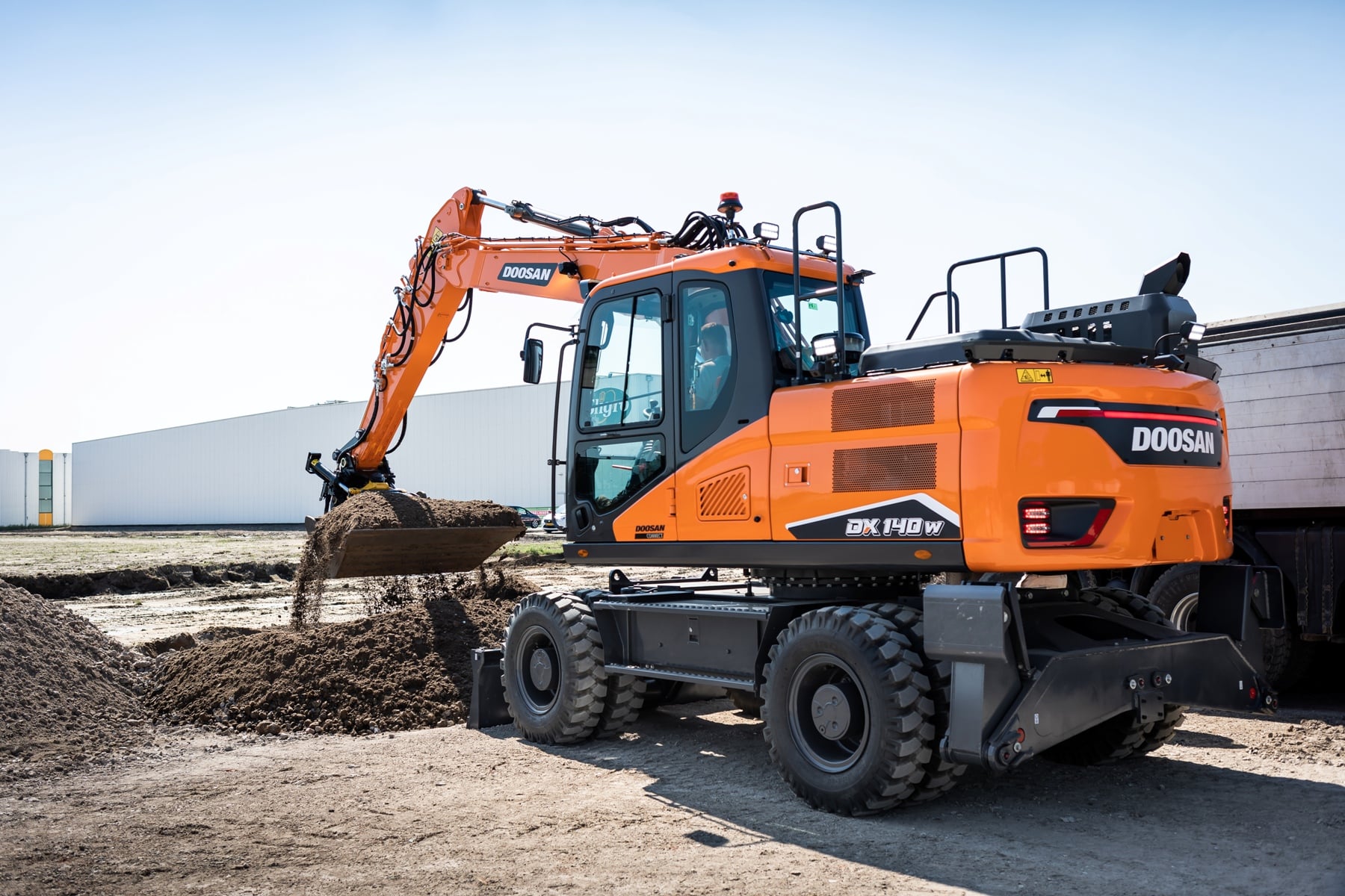 Doosan DX140W-7 Bagger technische Daten (2021 - 2023) | Bagger ...