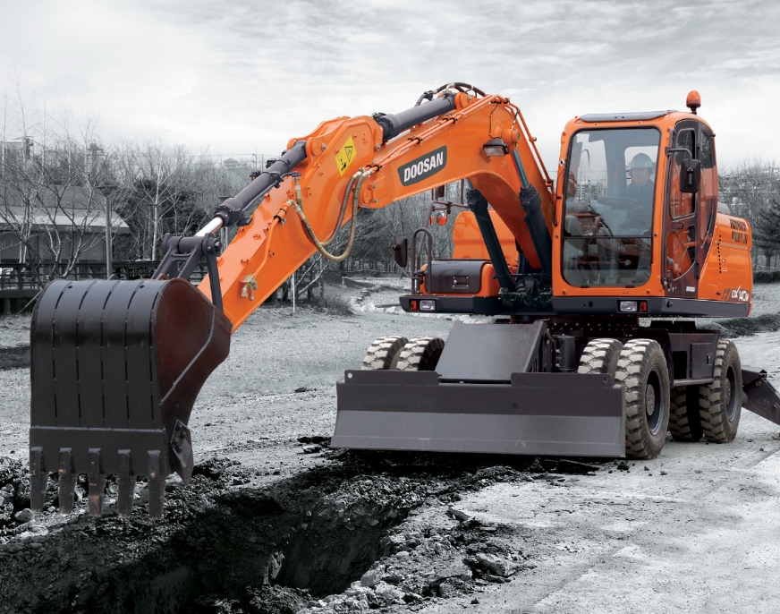 Doosan DX140W Bagger technische Daten (2021 - 2023) | Bagger | LECTURA ...