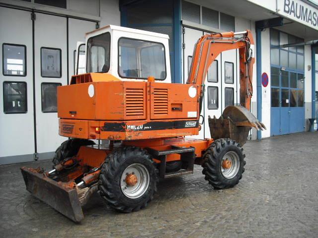 Terex-Schaeff HML 20 Bagger technische Daten ( - 1994) | Bagger ...