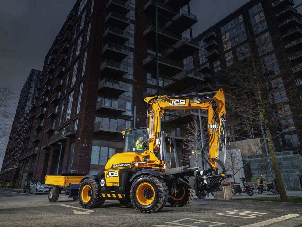 JCB Hydradig 110W Bagger technische Daten (2021 - 2025) | Bagger | LECTURA specs | LECTURA Specs