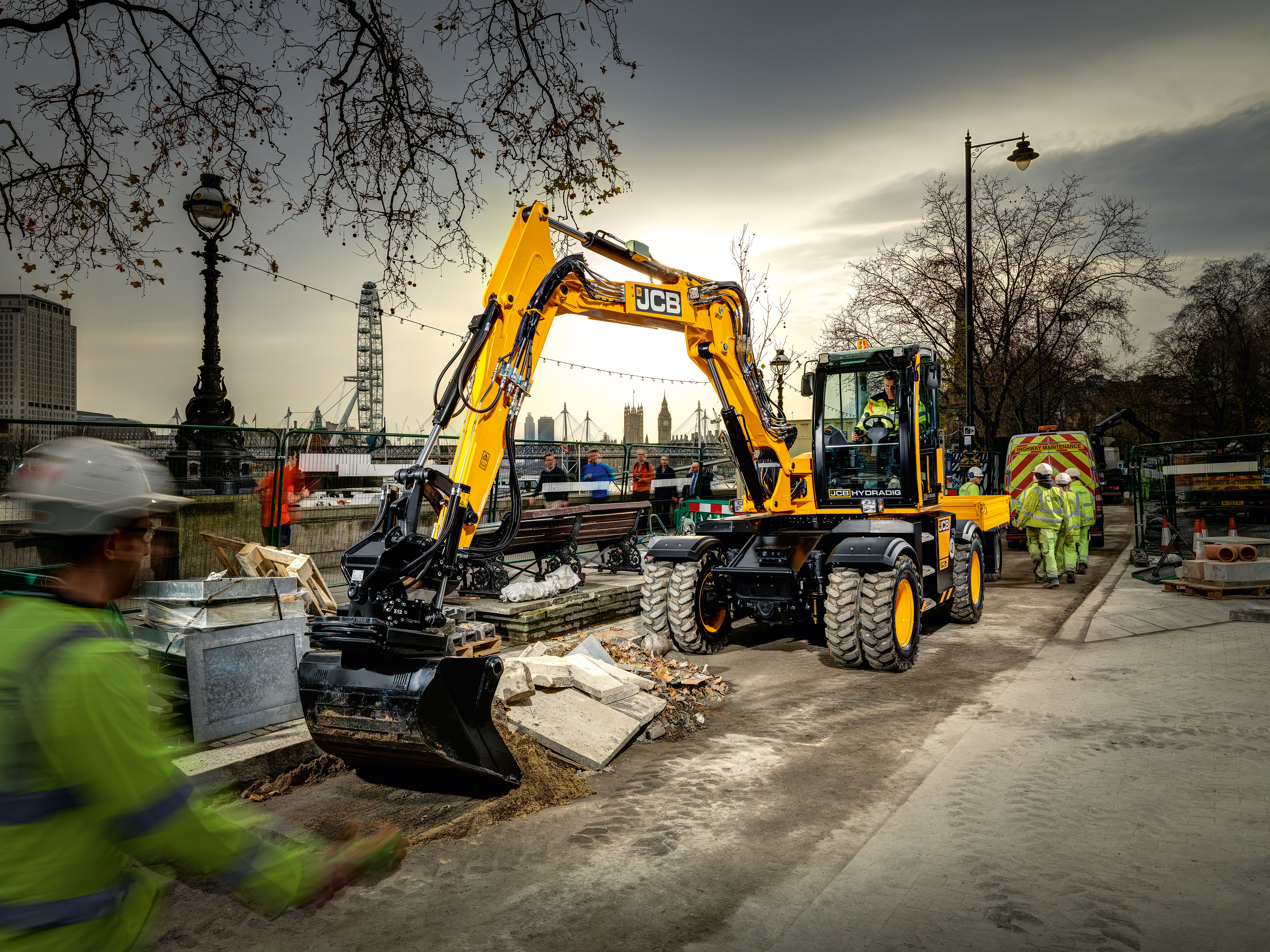 JCB Hydradig 110W Bagger technische Daten (2017 - 2021) | Bagger | LECTURA specs | LECTURA Specs