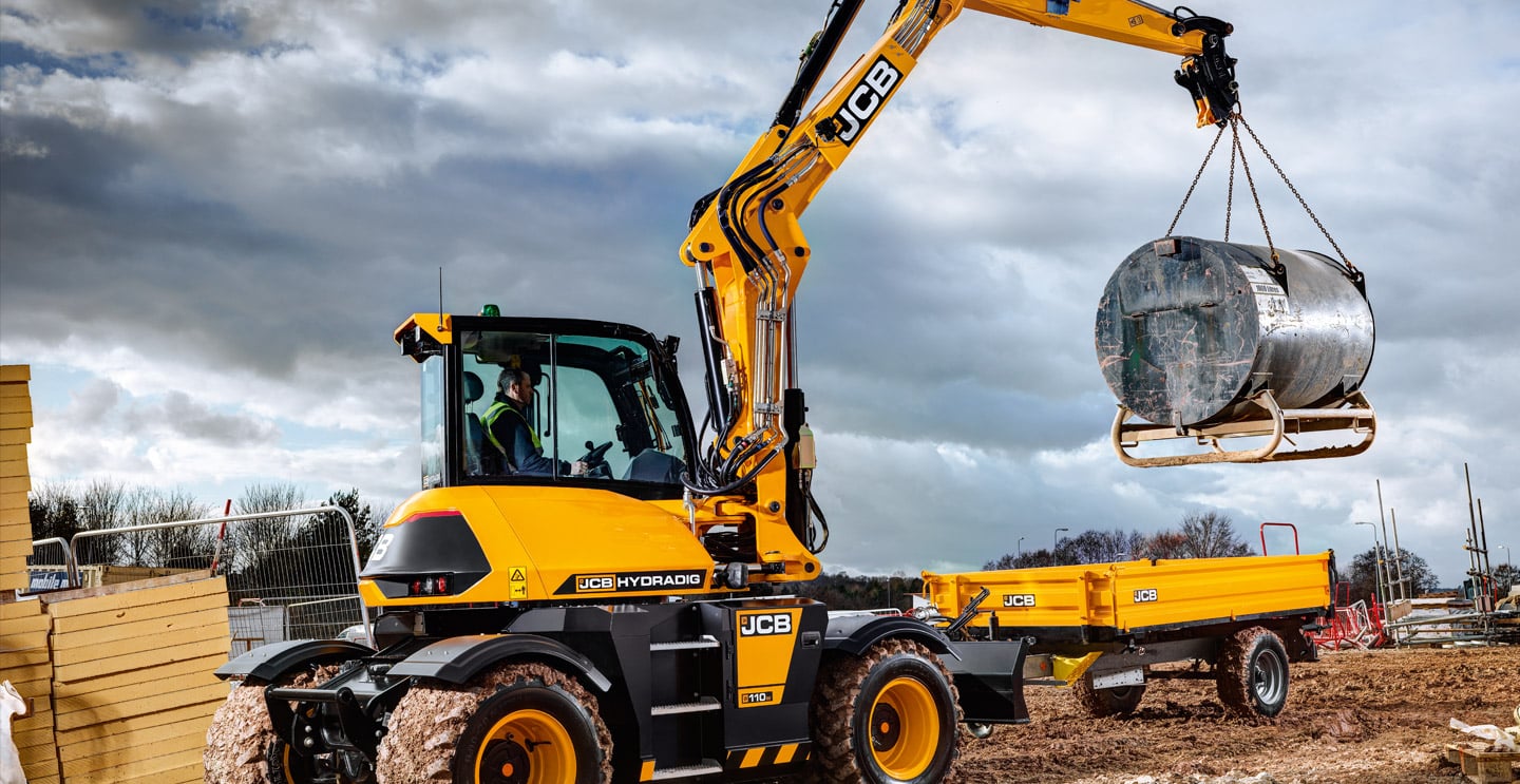 JCB Hydradig 110W Bagger technische Daten (2017 - 2021) | Bagger | LECTURA specs | LECTURA Specs