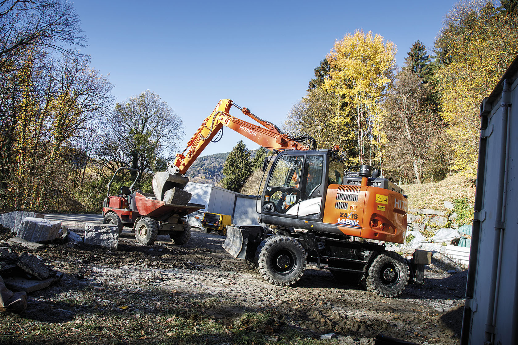 Hitachi ZX145W-6 Bagger technische Daten (2016 - 2020) | Bagger ...